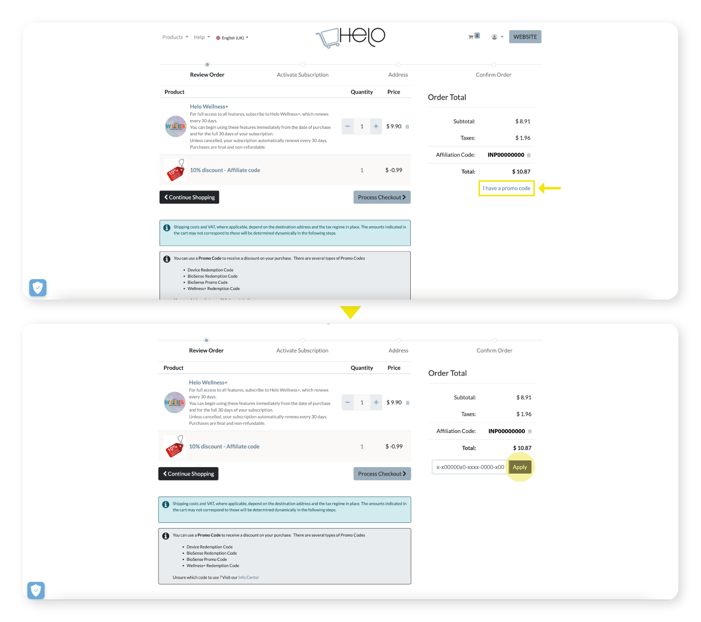 How do I Redeem a Wellness+ Redemption Code? | info.helohealth.com