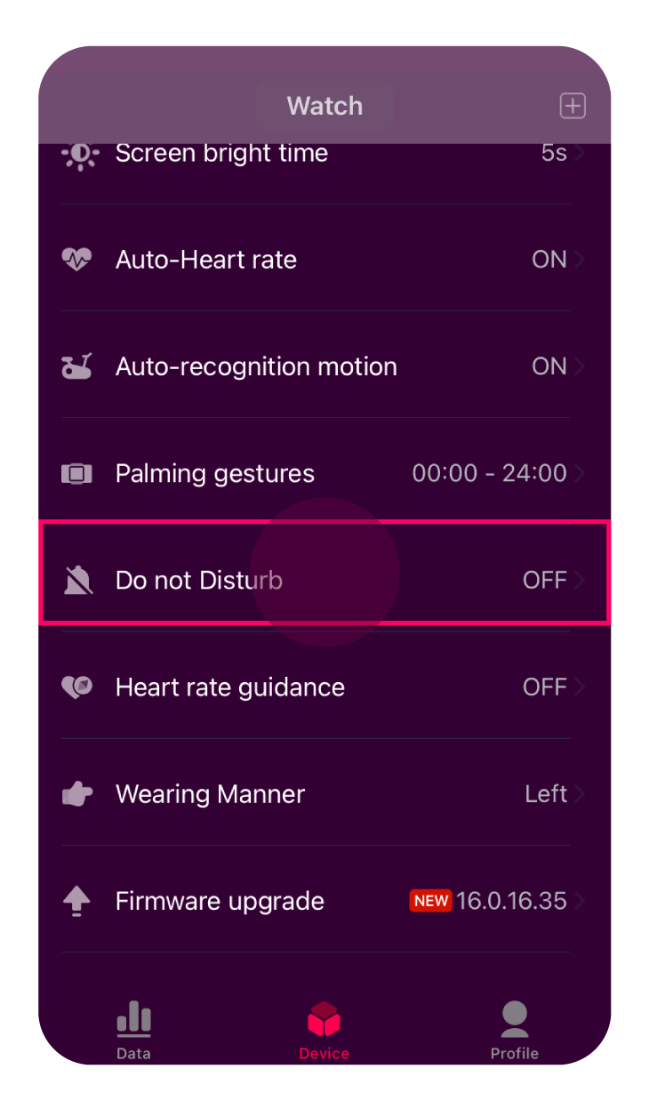 Use Do not disturb mode (Silent mode) on your Watch Lite SE | info ...